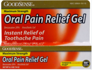 Good Sense Gel Oral Pain Relief (Orajel) – SessionsUSA